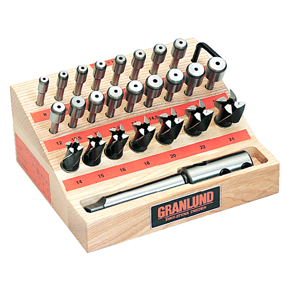 Combination counterbore holder model 01P shank MK2 (countersink range M8-M14) | SARATOOLS